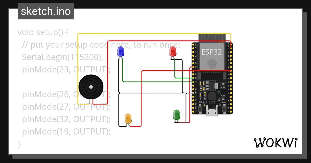 Light Wokwi Esp32 Stm32 Arduino Simulator 