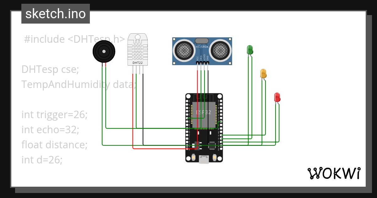 PRABANJAN TASK 4 - Wokwi ESP32, STM32, Arduino Simulator