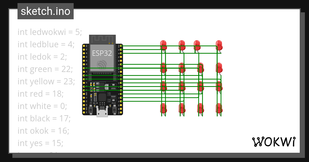 Wokwi - Online ESP32, STM32, Arduino Simulator