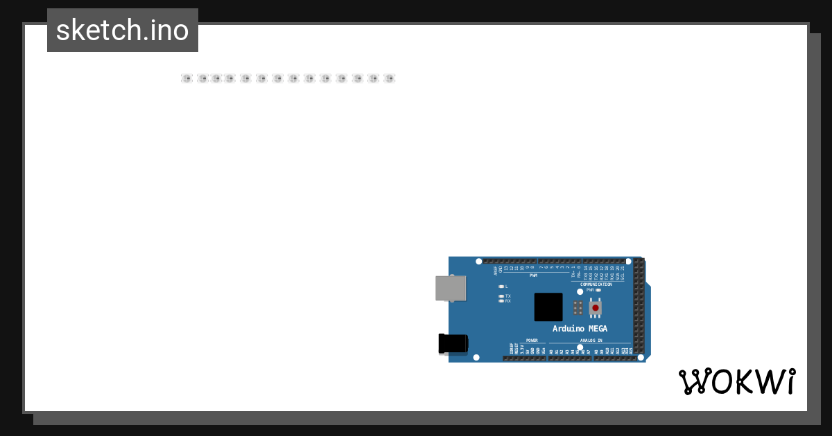 Led 14 Pixels Wokwi Esp32 Stm32 Arduino Simulator 4996