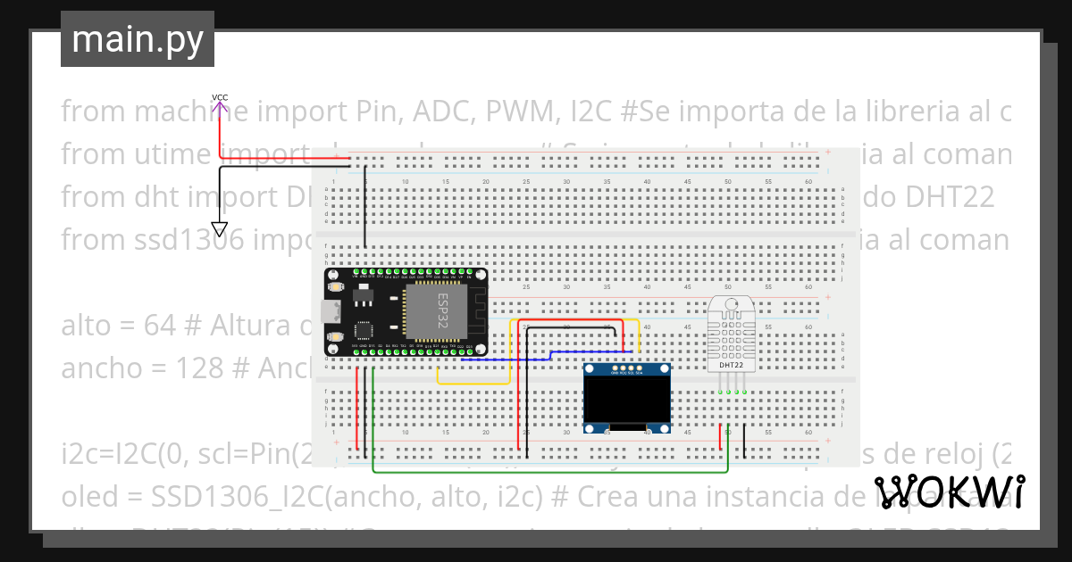 MicroPython Taller 4 V.R. - Wokwi ESP32, STM32, Arduino Simulator