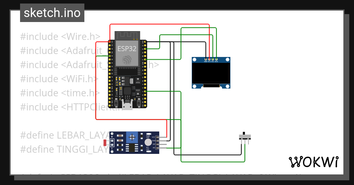 014ldr Olcd Wokwi Esp32 Stm32 Arduino Simulator
