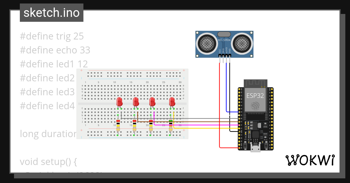 ultra - Wokwi ESP32, STM32, Arduino Simulator