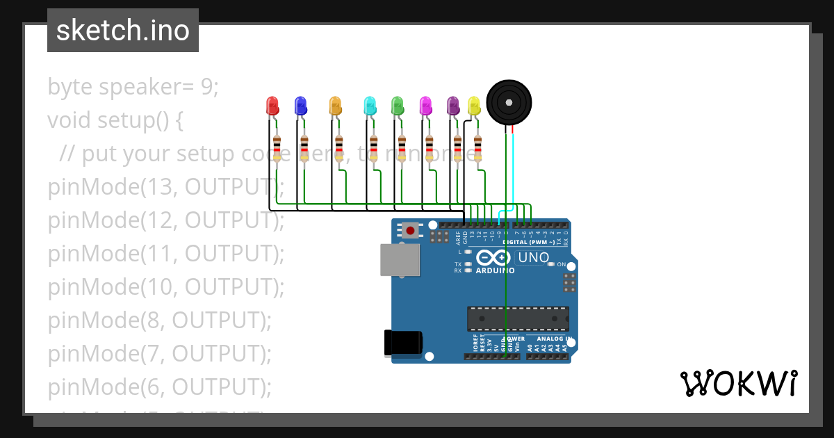 Do Re Mi Aprilia Dinda Xib Wokwi Esp32 Stm32 Arduino Simulator 