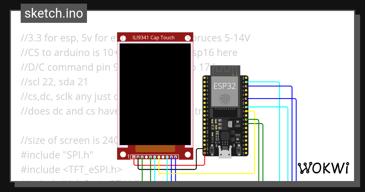 Wokwi - Online ESP32, STM32, Arduino Simulator