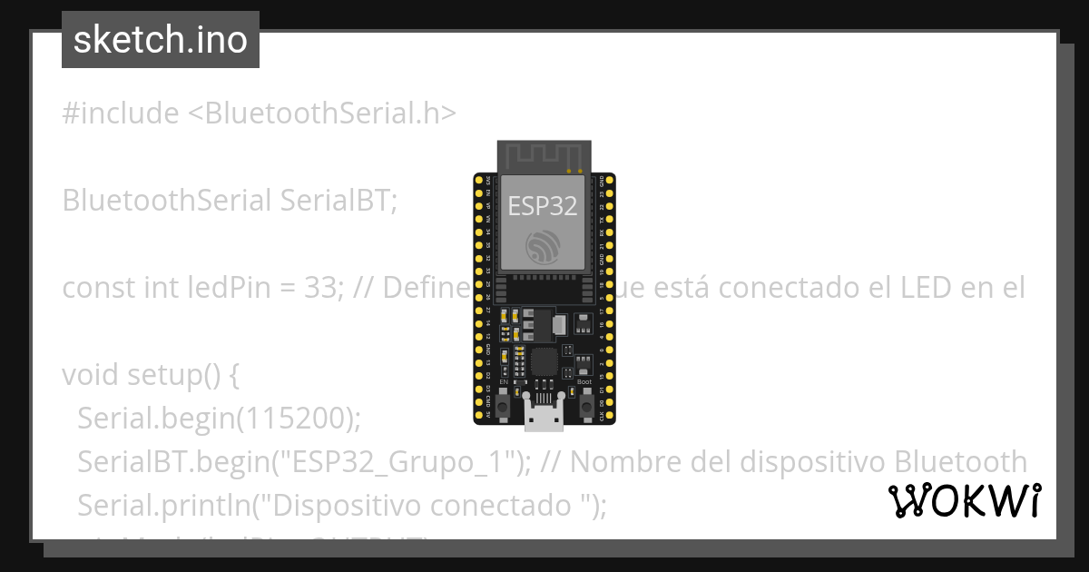 bluetooth - Wokwi ESP32, STM32, Arduino Simulator