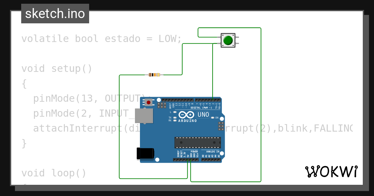 Volatile Bool Y Blink 0802 Wokwi Esp32 Stm32 Arduino Simulator 2436