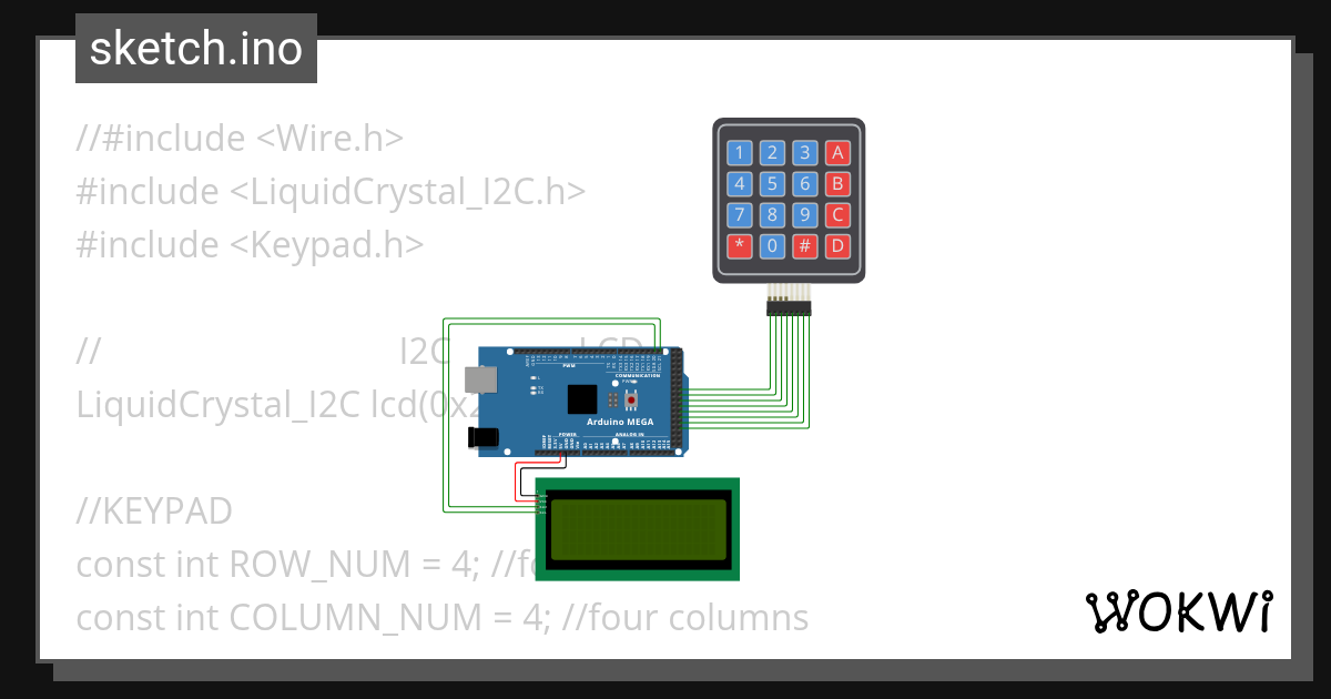 Keypad timer - Wokwi ESP32, STM32, Arduino Simulator