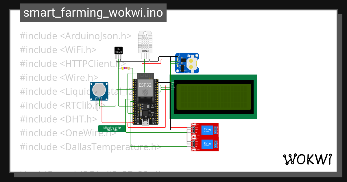 Wokwi - Online ESP32, STM32, Arduino Simulator