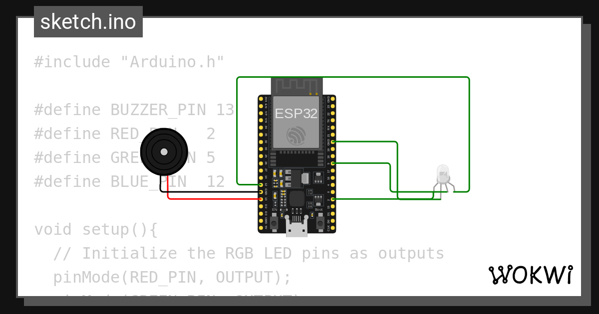 Test Sound For Esp Wokwi Esp32 Stm32 Arduino Simulator 3755