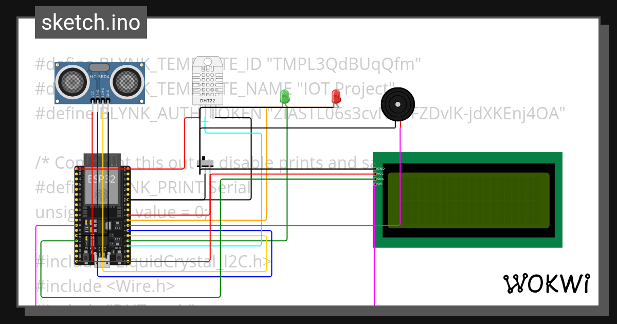Smart Campus Waste Management System Project Copy - Wokwi ESP32, STM32, Arduino Simulator