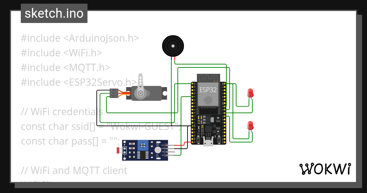 Tugas 15 - Wokwi ESP32, STM32, Arduino Simulator