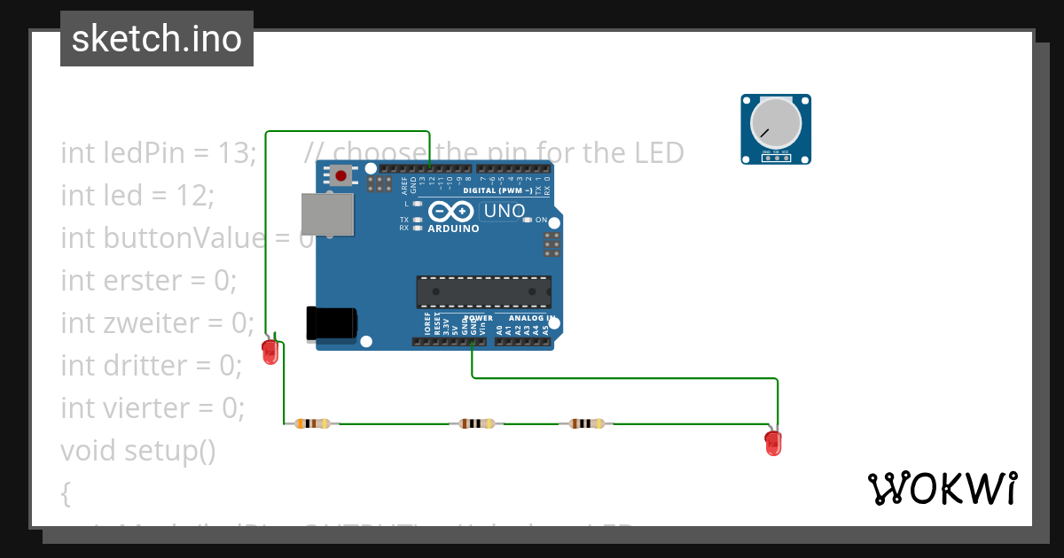 23 versuch - Wokwi ESP32, STM32, Arduino Simulator