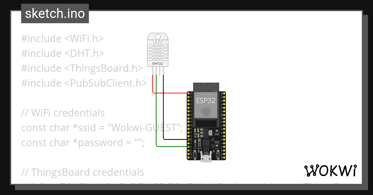 Project 1 - Wokwi ESP32, STM32, Arduino Simulator