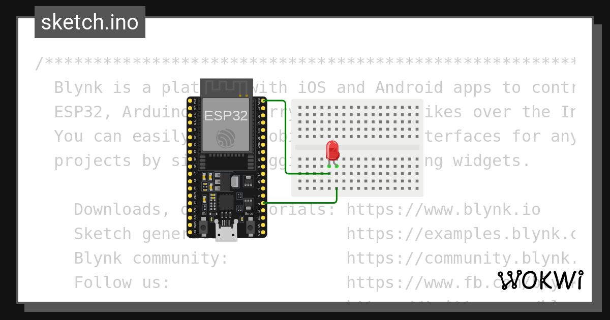 Default 2 Wokwi Esp32 Stm32 Arduino Simulator