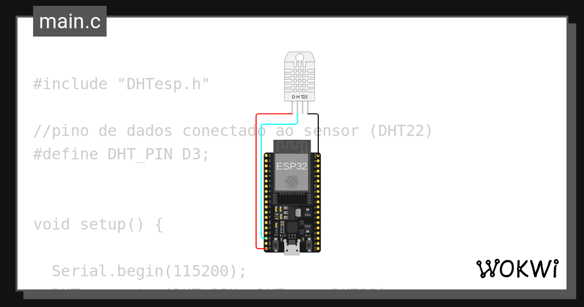 Sensor De Umidade Desafio Wokwi Esp32 Stm32 Arduino Simulator