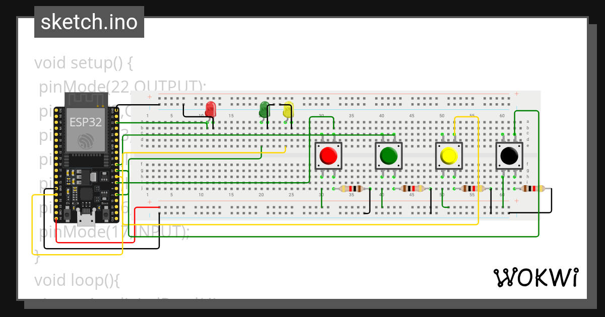 lab6 - Wokwi ESP32, STM32, Arduino Simulator