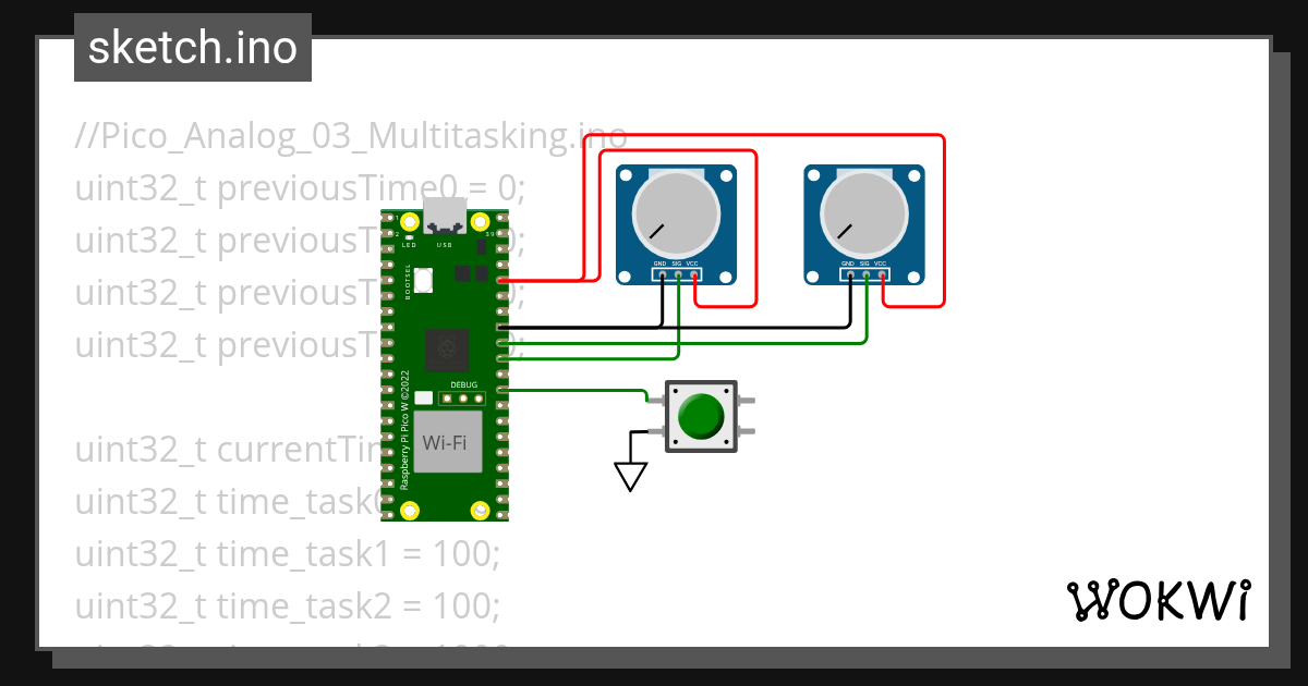 Pico_Analog_03_Multitasking - Wokwi ESP32, STM32, Arduino Simulator