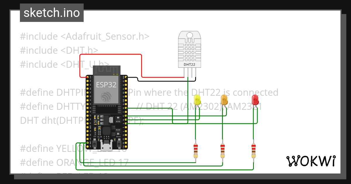 ex,1 - Wokwi ESP32, STM32, Arduino Simulator