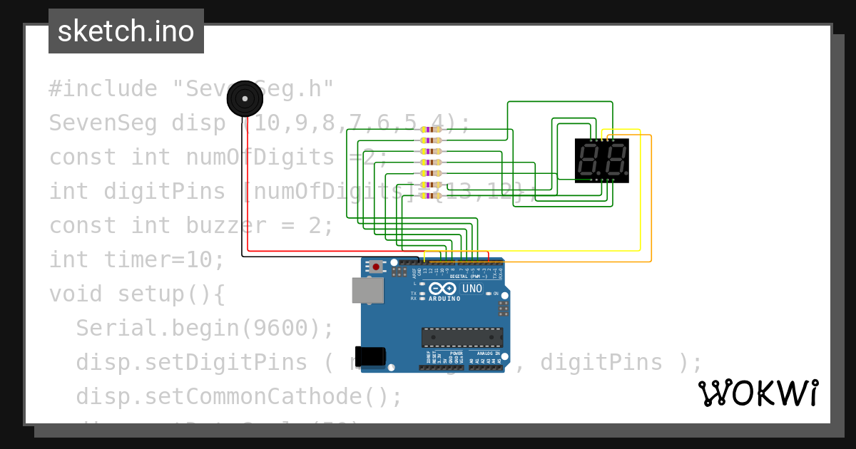 ใบงานสัปดาห์ที่ 71 Wokwi Esp32 Stm32 Arduino Simulator