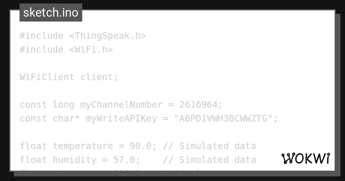 Thingspeak Wokwi Esp32 Stm32 Arduino Simulator 8365