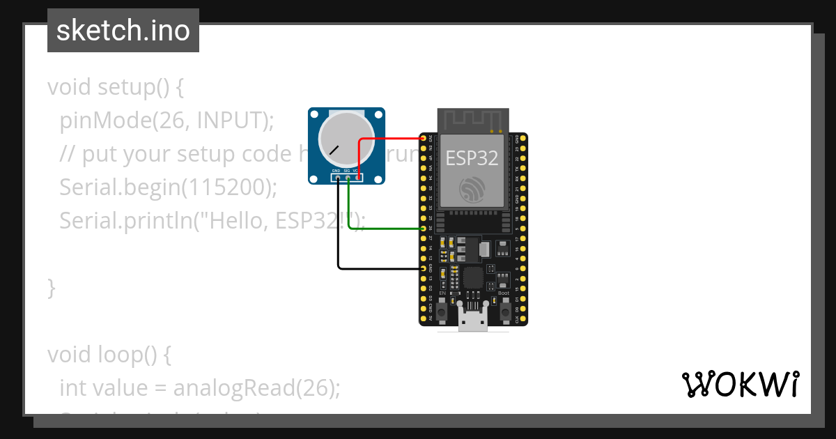 potentiometer - Wokwi ESP32, STM32, Arduino Simulator potentiometer - Wokwi ESP32, STM32, Arduino Simulator