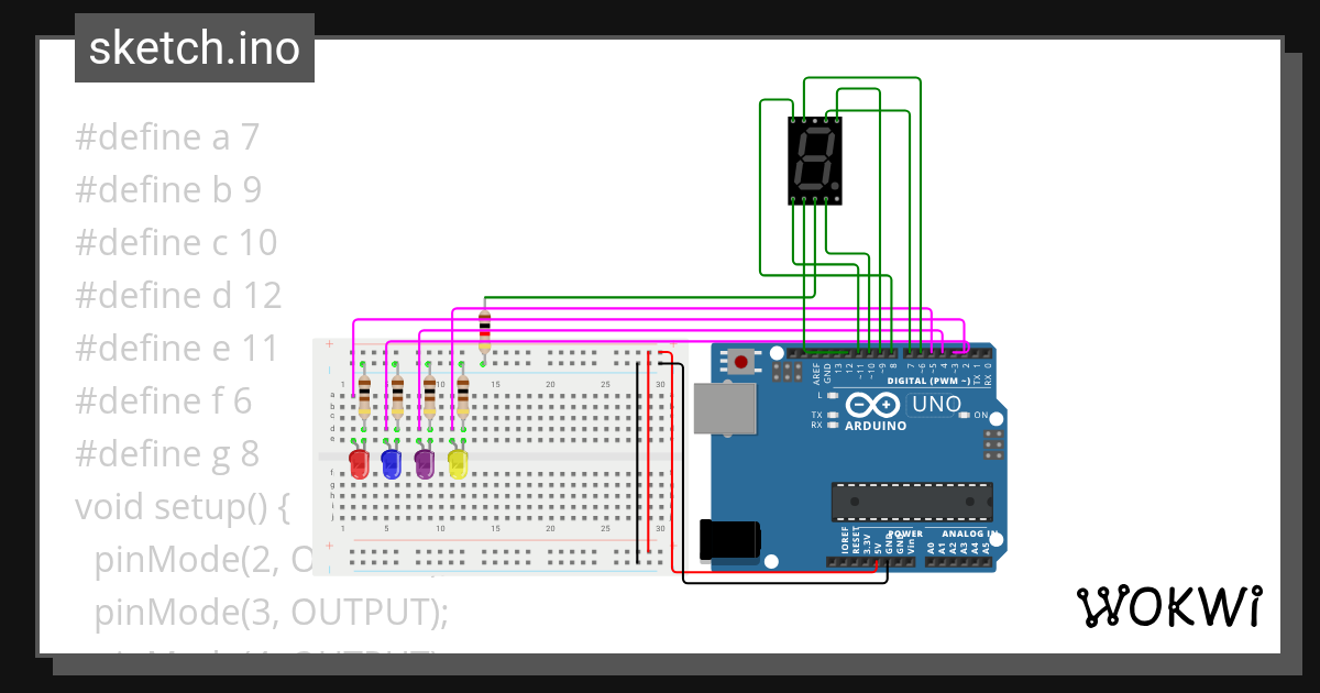led1 - Wokwi ESP32, STM32, Arduino Simulator