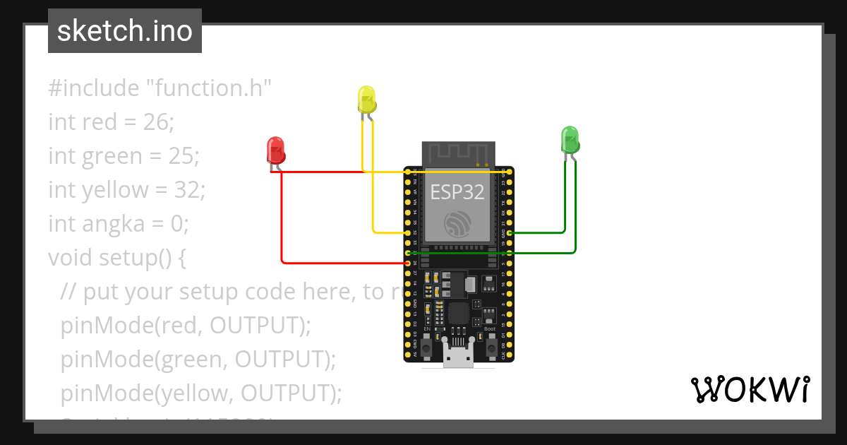 WHILE, DO - Wokwi ESP32, STM32, Arduino Simulator