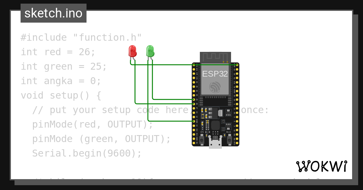 Materi 3 Wokwi Esp32 Stm32 Arduino Simulator