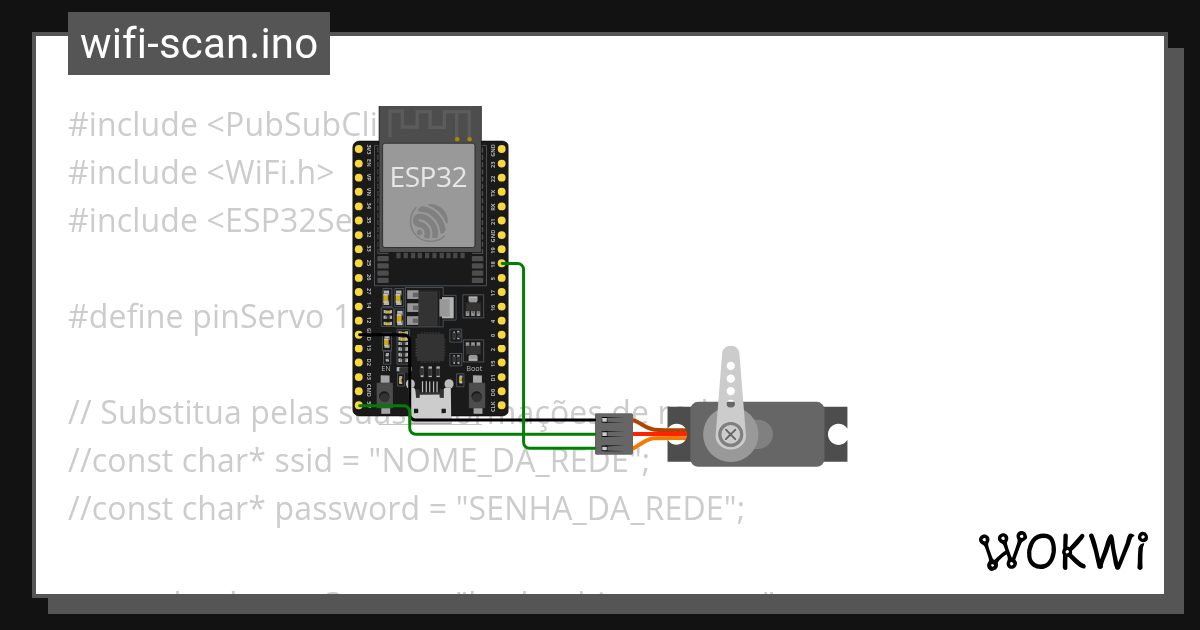 Lista Ex. 04 - Wokwi ESP32, STM32, Arduino Simulator