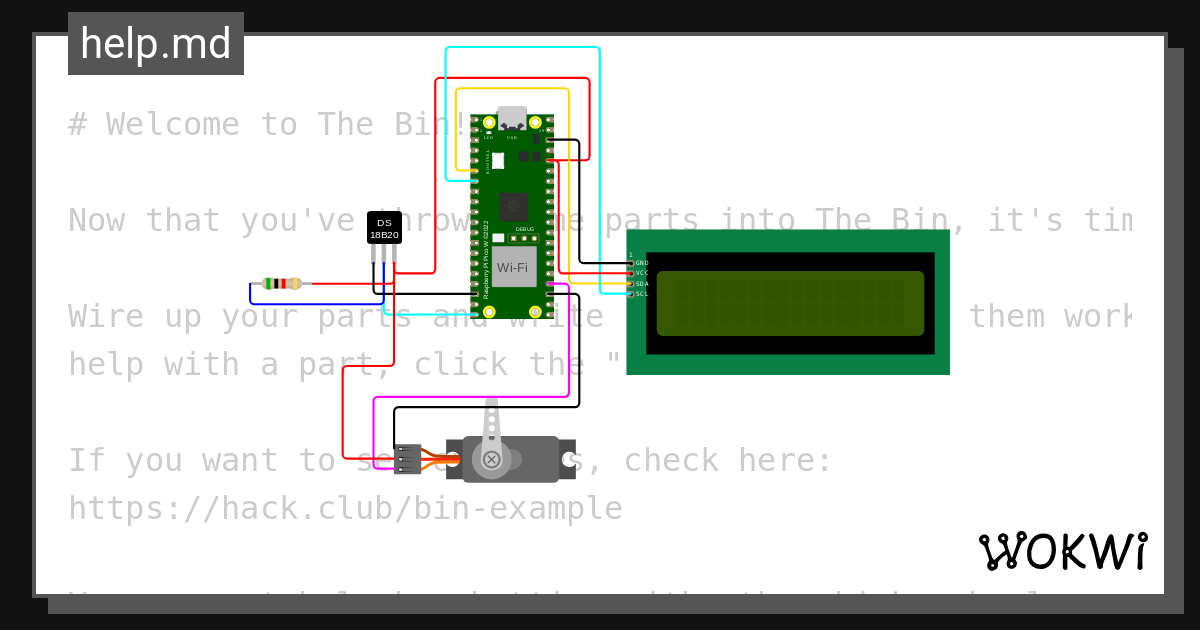 The Bin Copy New2 Wokwi Esp32 Stm32 Arduino Simulator