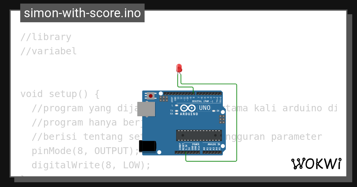 Simon With O Copy Wokwi Esp32 Stm32 Arduino Simulator 4107