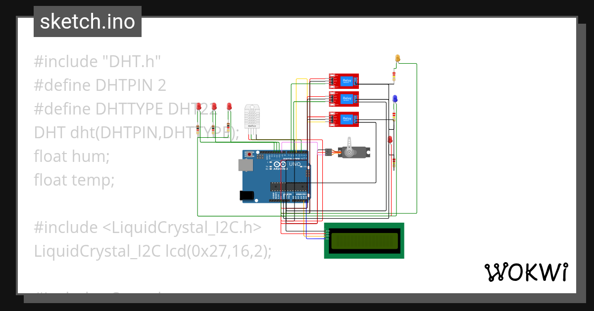 test12-เพิ่มศักดิ์-Smart Home mini project - Wokwi ESP32, STM32 ...