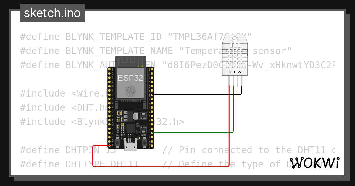 Temp Sensor Exp 2 Wokwi Esp32 Stm32 Arduino Simulator 7062
