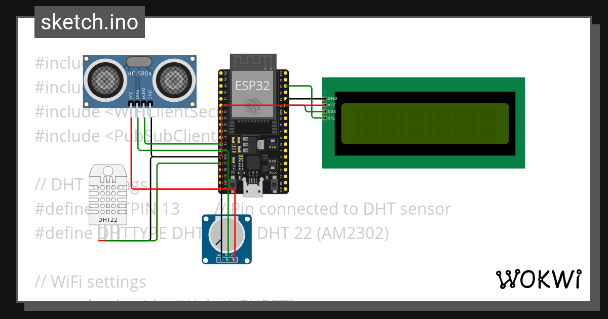 Esp32 Sensor Suhu Wokwi Esp32 Stm32 Arduino Simulator