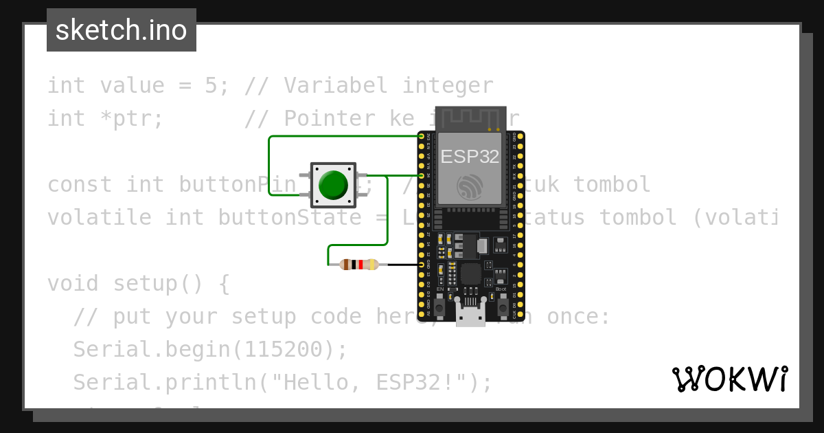 Iot Tambahan Wokwi Esp32 Stm32 Arduino Simulator