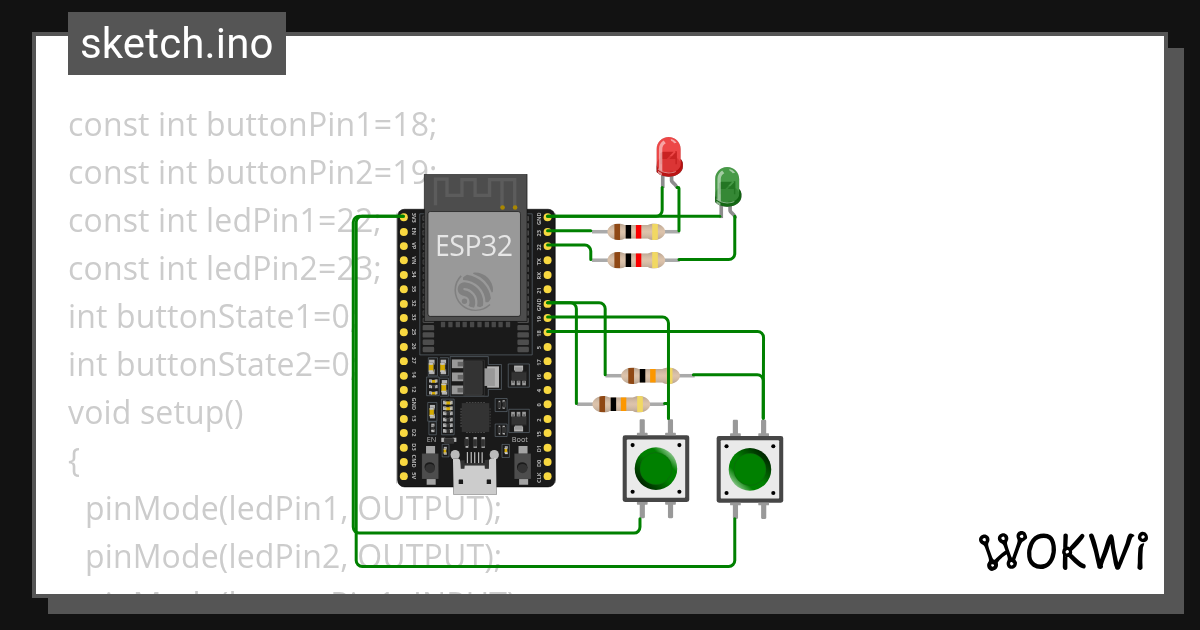 Wokwi - Online ESP32, STM32, Arduino Simulator