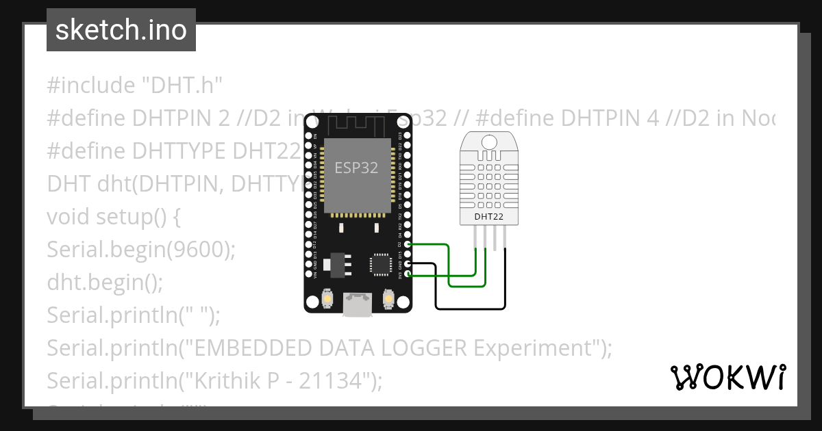 EMBEDDED DATA LOGGER Copy - Wokwi ESP32, STM32, Arduino Simulator