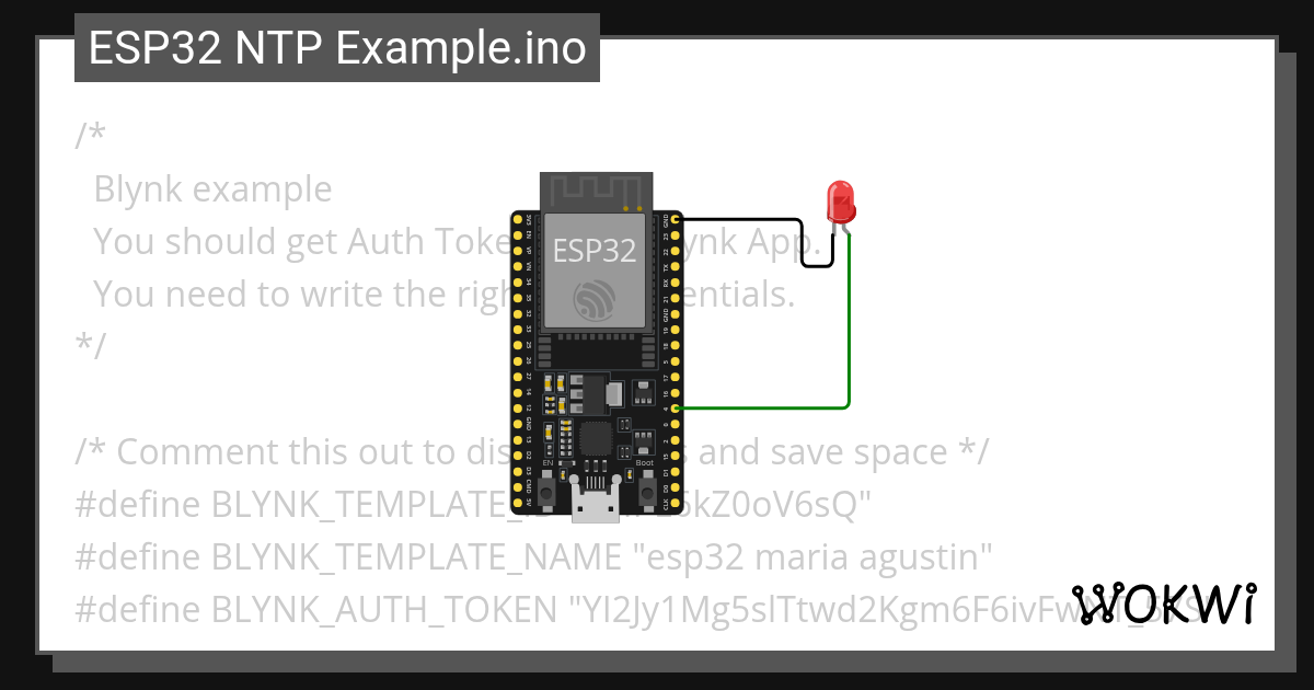 ESP32 NTP led Copy - Wokwi ESP32, STM32, Arduino Simulator