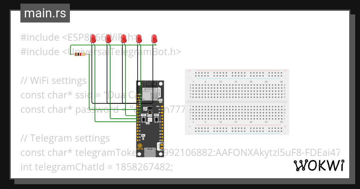 Wokwi - Online ESP32, STM32, Arduino Simulator