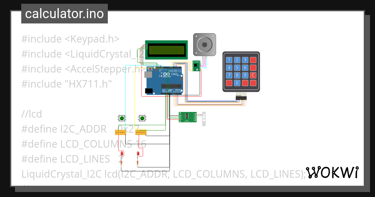 calculator.ino Copy (4) - Wokwi ESP32, STM32, Arduino Simulator