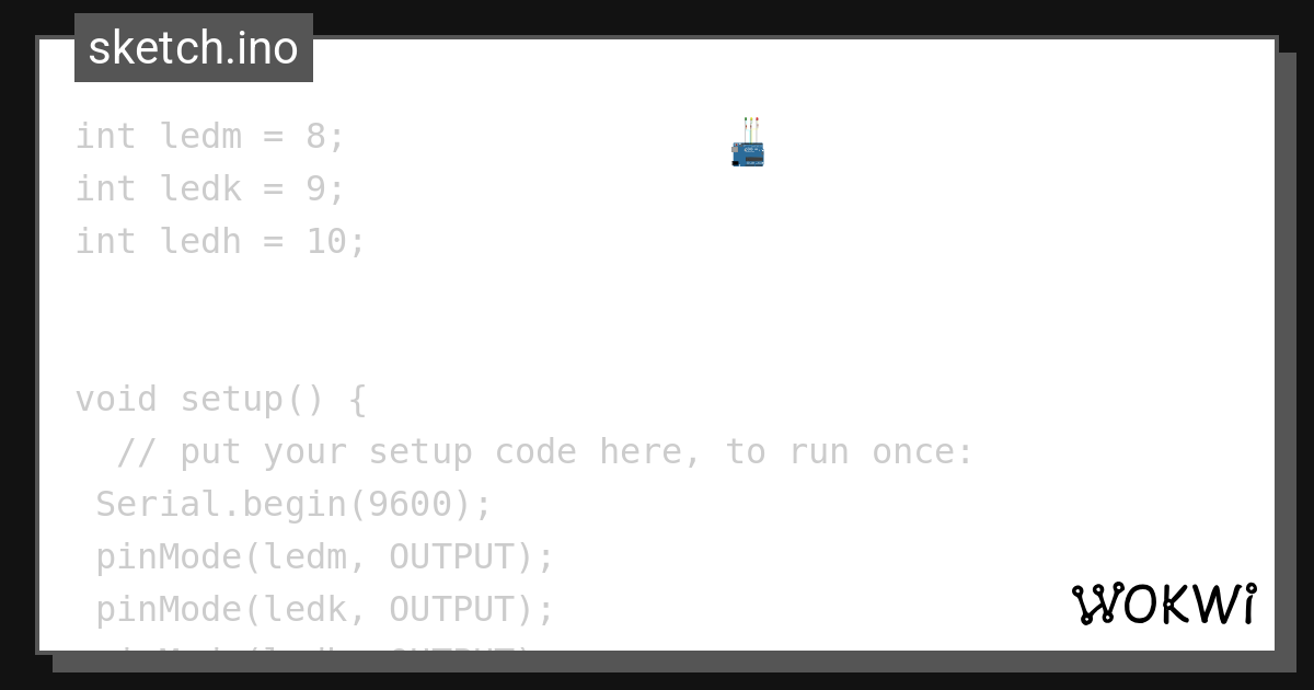 Project Lampu Merah Wokwi Esp32 Stm32 Arduino Simulator
