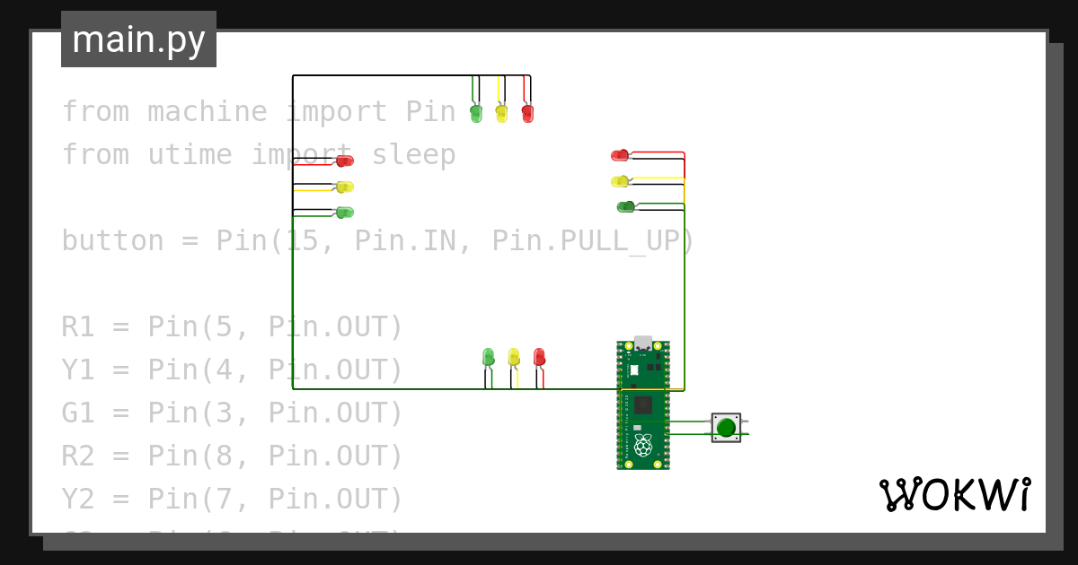 Blink With Micropython Wokwi Esp32 Stm32 Arduino Simulator 9544