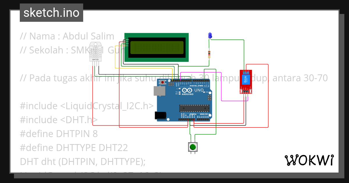 TUGAS AKHIR ABDUL SALIM - Wokwi ESP32, STM32, Arduino Simulator