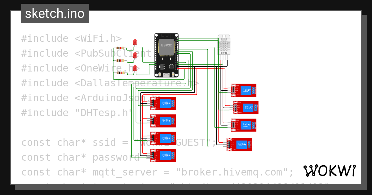 Dht22 Led Esp32 Mqtt Copy 3 Wokwi Esp32 Stm32 Arduino Simulator 5399