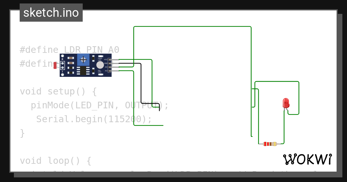 Lightsensorintensity Wokwi Esp32 Stm32 Arduino Simulator 7667