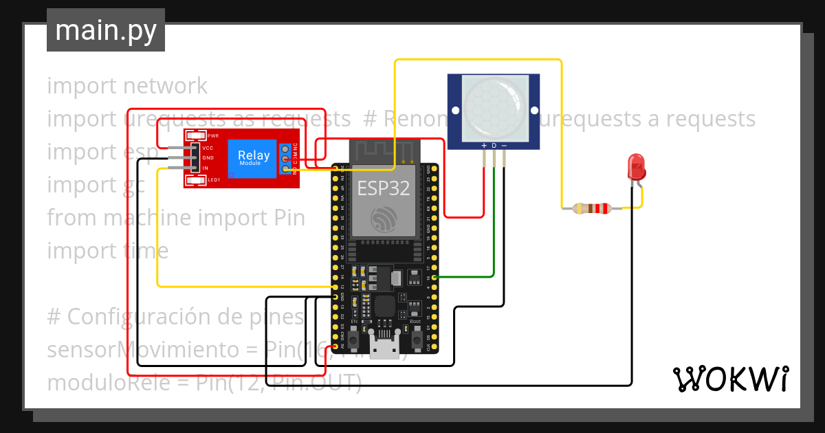 ejercicio de whatssap - Wokwi ESP32, STM32, Arduino Simulator
