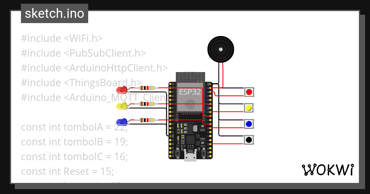 Wokwi - Online ESP32, STM32, Arduino Simulator