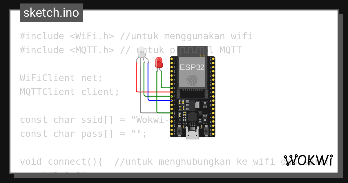 P6 Tambahan Wokwi Esp32 Stm32 Arduino Simulator