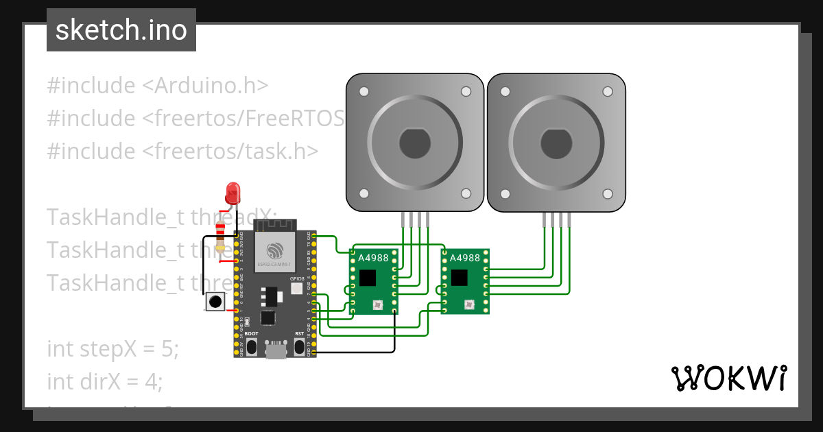 COFIG_M2_PASO_PASO X-Y 10 MOV - Wokwi ESP32, STM32, Arduino Simulator
